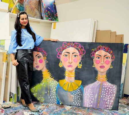 Poonam Choudhary Artist: Paintings for sale - Singulart