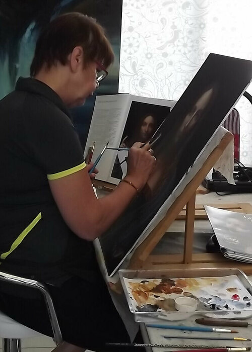 Nature de mon imaginaire by Ursula Durr-Land (2018) : Painting Oil on ...