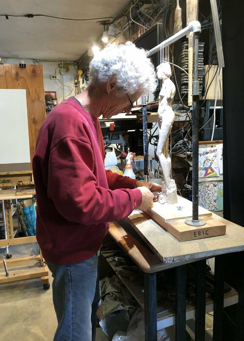 Emily by Eric Saint Georges (2022) : Work on Paper Watercolor, Charcoal ...