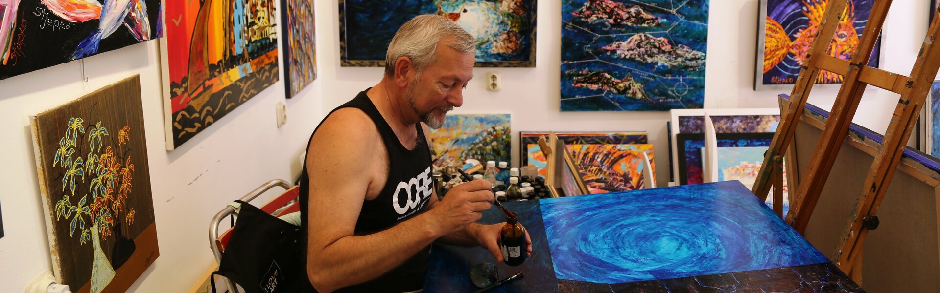 Stjepko Mamic Artist: Paintings for sale - Singulart