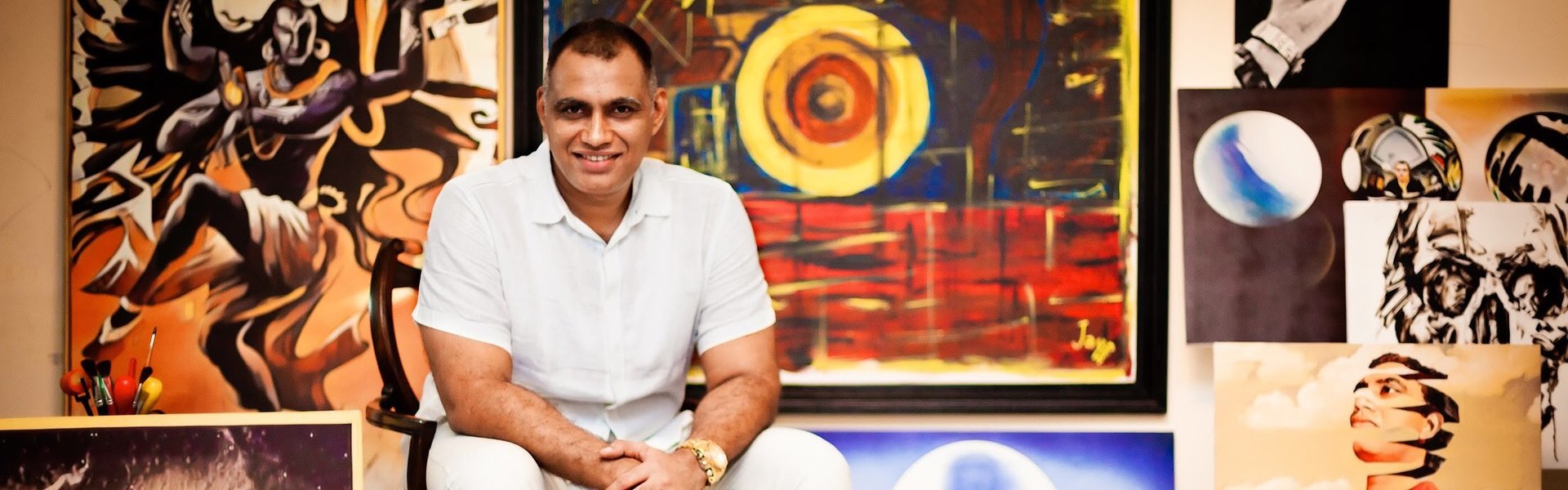 Jay Menon: Artista Pintor contemporáneo Hindú - Singulart