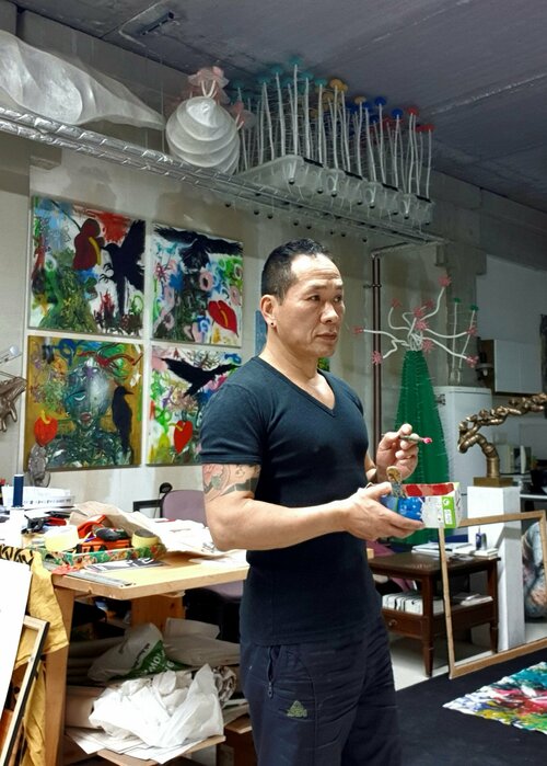 Yi Zheng Lin: Deutscher Maler, Bildhauer - Singulart