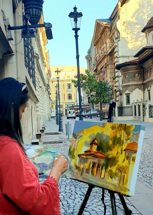 Vali Irina Ciobanu Artist: Paintings for sale - Singulart