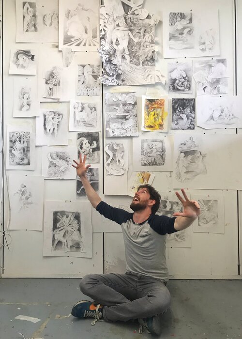 Patrick Simkins: 화가, 섬유예술가, 조각가 프랑스 출신 - SINGULART