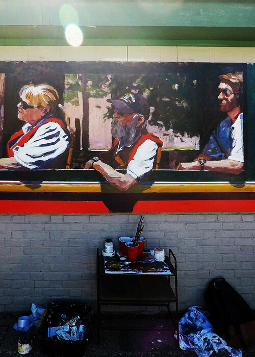 American Supermarket by John Bonner (2015) : Painting Oil on Canvas ...