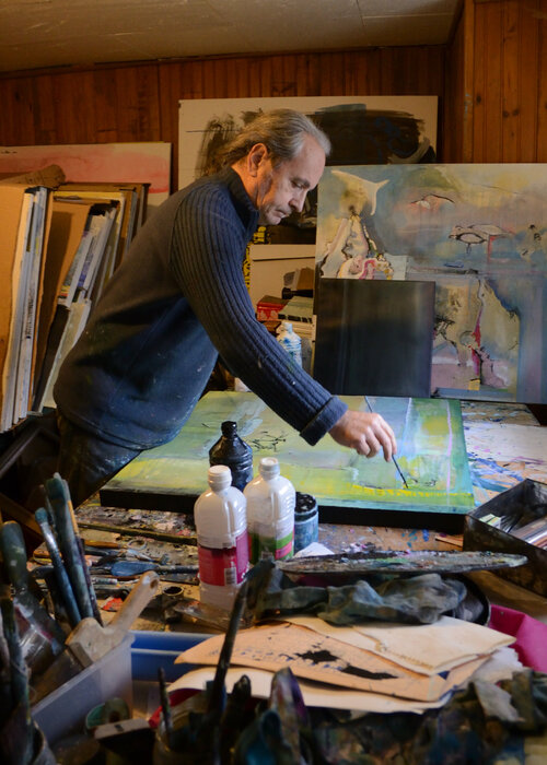 Re 30 01 2020 L'oubli de la lagune von André Le Corre (2020): Malerei ...