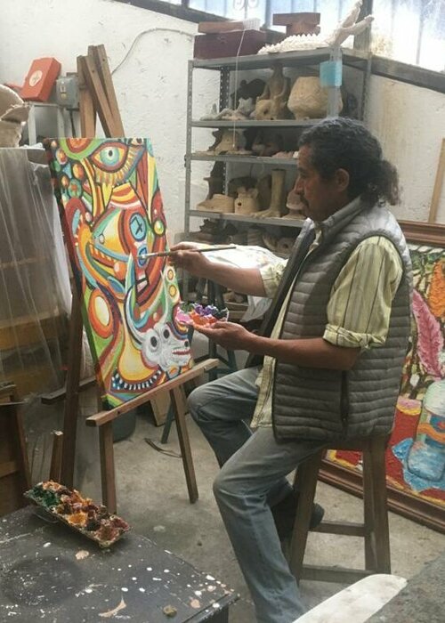 El sembrador by mauricio siller (2003) : Painting Oil on Canvas - Singulart