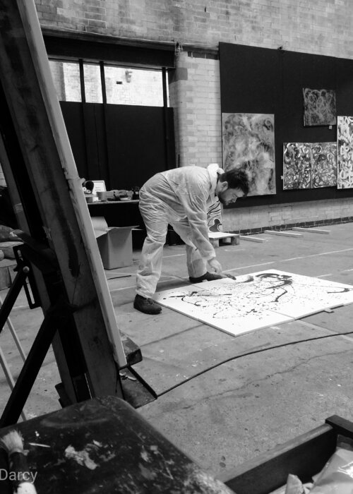 On the shore de David Darcy (2025) : Peinture Gouache sur Papier ...