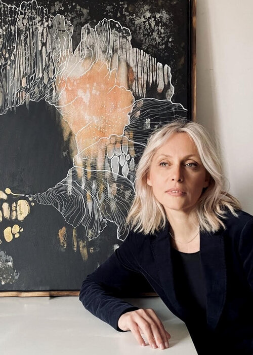 personal worlds by Ada Chini (2020) : Painting Acrylic on Canvas ...