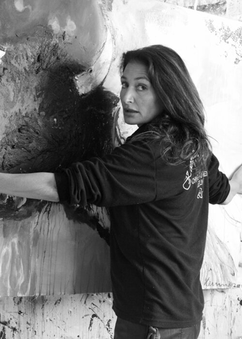 Diversity gold by Maria Henn (2017) : Painting Acrylic, Oil on Canvas ...