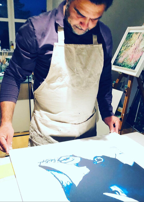 Shabs Beigh Artist: Paintings for sale - Singulart