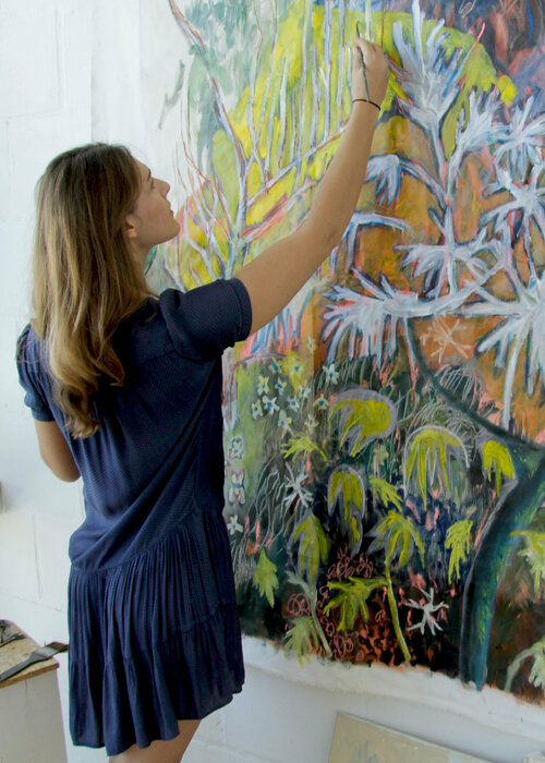 After all by Franziska Ostermeier (2022) : Painting Acrylic on Canvas ...