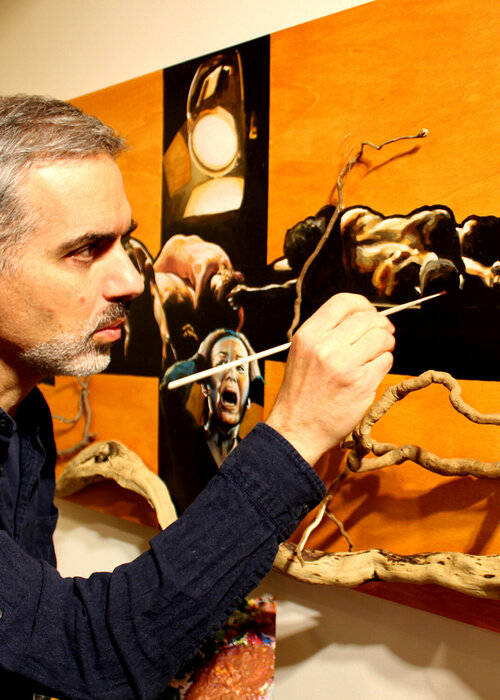 Marco Ronga: Italienischer Maler, Zeichner, Bildhauer - Singulart