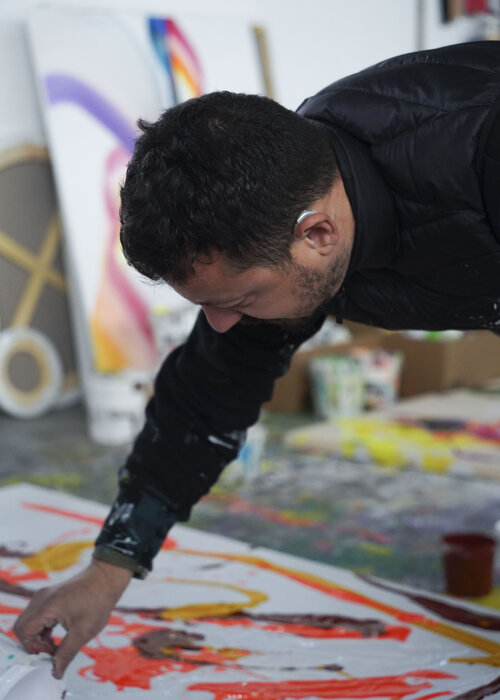 zero point de Nikolaos Schizas (2024): Pintura Acrílico en Lienzo ...