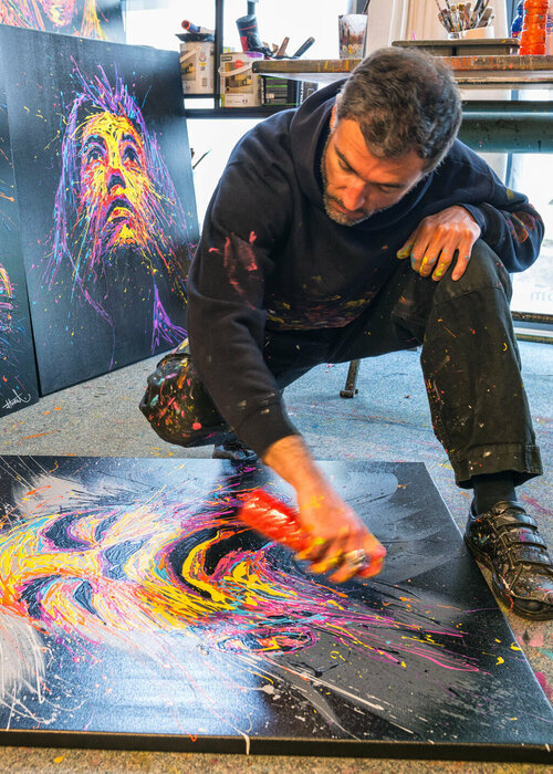 Flow Artist: Paintings for sale - Singulart