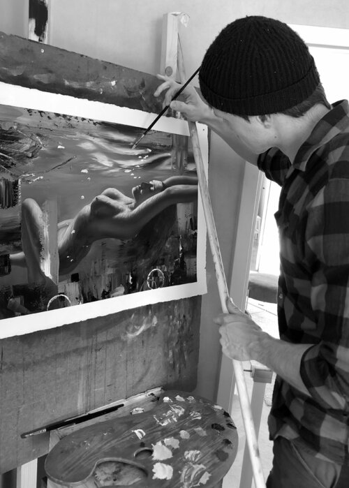 Sans limites by James Rocke (2021) : Painting Oil on Canvas - Singulart