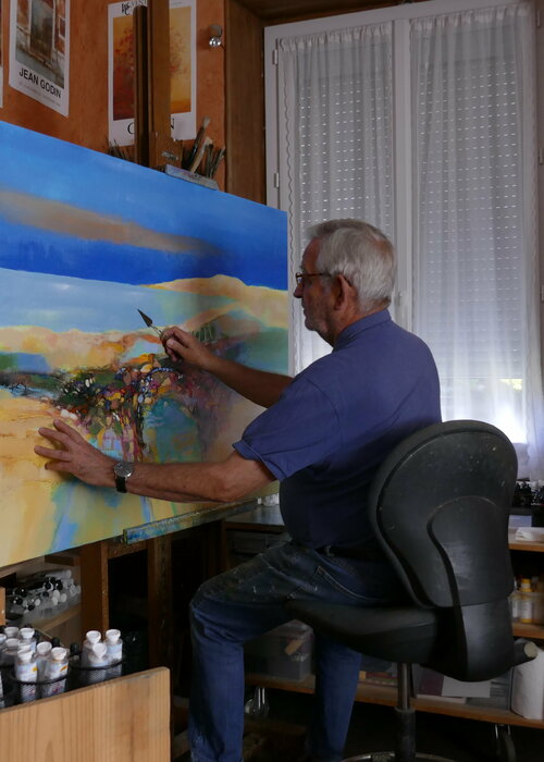 Dystopie by jean GODIN (2023) : Painting Acrylic on Canvas - Singulart