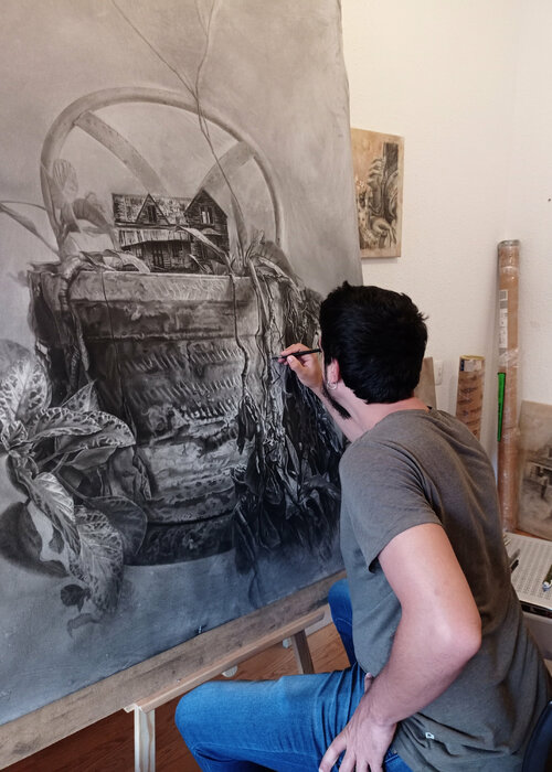 Angel León Artist: Paintings for sale - Singulart