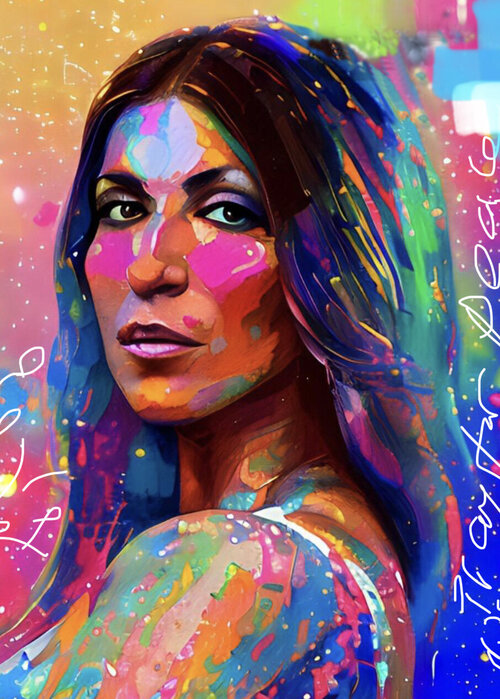 RACHEL de NICOLE JUTKA (2016) : Peinture Acrylique, Huile sur Toile ...