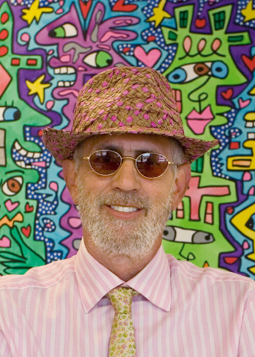 Love me two de James Rizzi (1992): Obra en papel Acrílico - SINGULART