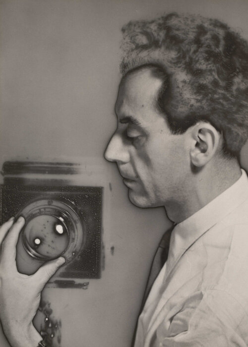 Man Ray•Solarized Male Nude 1933•Musée de l'Elysée Exhibition 1988 ...