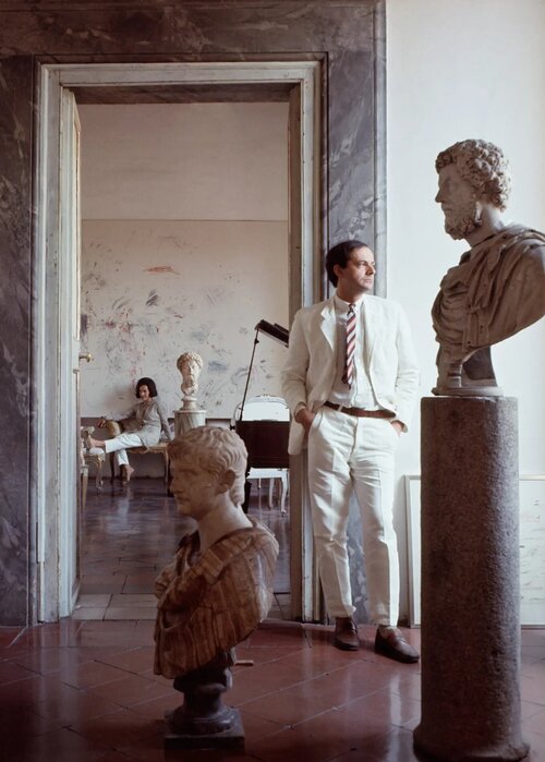 Cy Twombly - Exhibition Galleria La Tartaruga 1968 von Cy Twombly (1968 ...