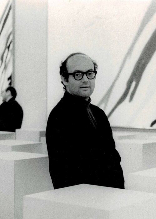 Sol LeWitt, Lines in Four Different Directions, 1997 de Sol LeWitt (1997) : Dessin Feutre sur ...