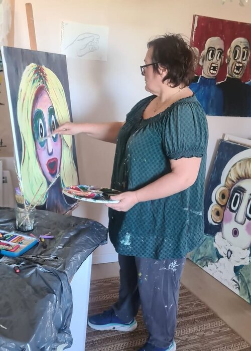 MARIE - ÉDITH ALMASI : Artiste Peintre contemporain française - Singulart