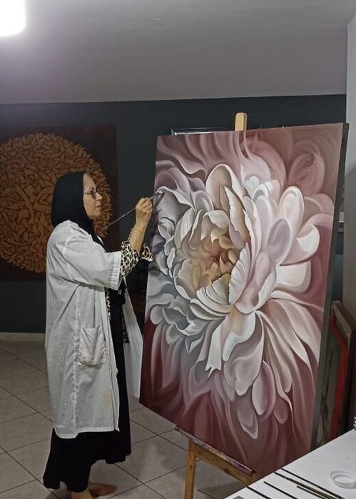 Nadia Abbadi Artist: Paintings for sale - Singulart