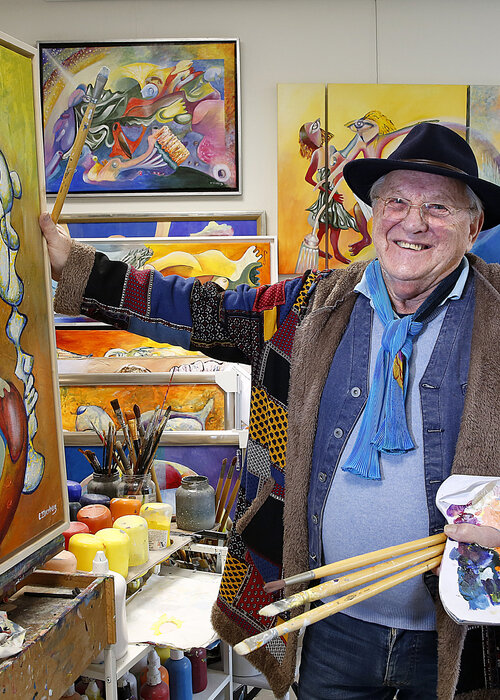 I look and look and look by Eric Zilverberg (2021) : Painting Acrylic ...