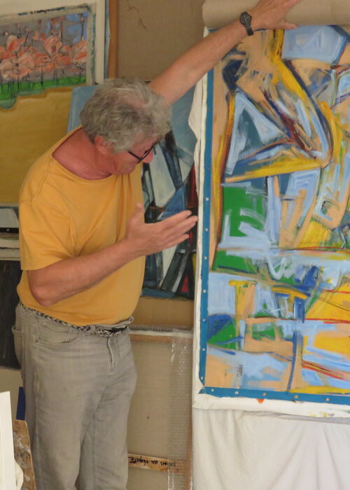 les grands mats by Yves Maximo (2023) : Painting Oil on Linen - Singulart