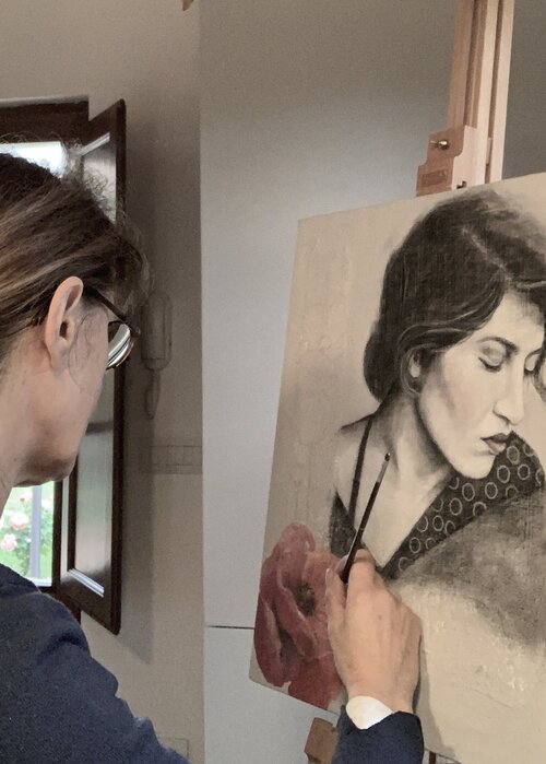 maria romano Artist: Paintings for sale - Singulart