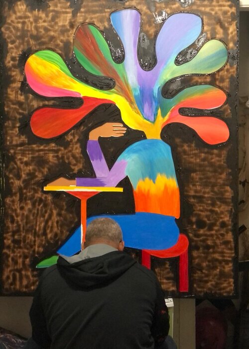 Bladimir escoto Escoto Artist: Paintings for sale - Singulart