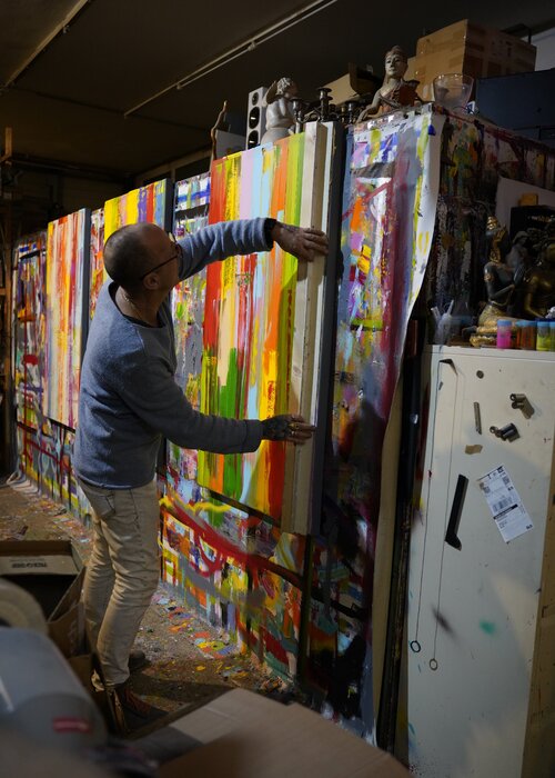 IT'S HARD TO BE RICH by michael pfannschmidt (2025) : Print Lithography ...