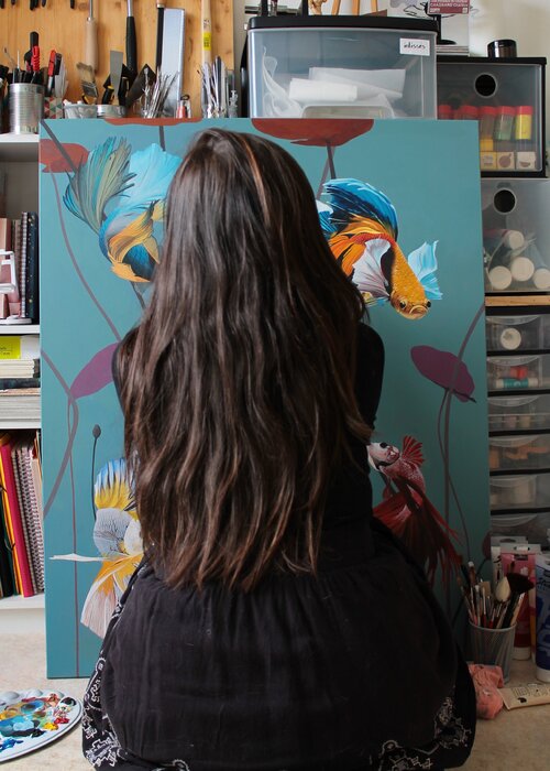 Charlène Chagnard Artist: Paintings for sale - Singulart