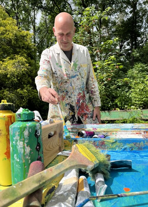 Nushi de Mark Hellbusch (2025): Pintura Óleo en Lienzo - Singulart