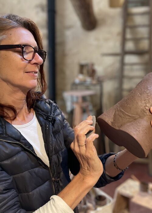 L'entrée de Ker Léon by isabelle barrandon (2017) : Painting Oil on ...