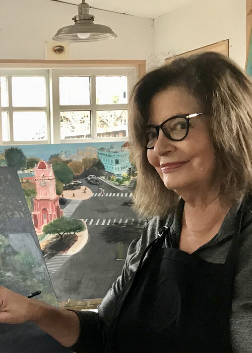 Arro's Market by Susan Brown (2019) : Painting Acrylic on Canvas ...