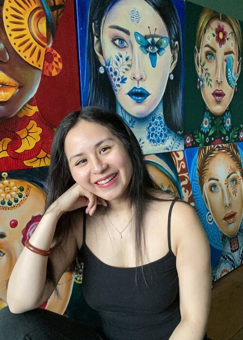 Artist Cathycat Artist: Paintings for sale - Singulart