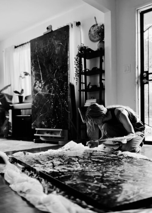 Ying & Yang di Olya Hill (2023): Fotografia a Digitale su Tela - Singulart