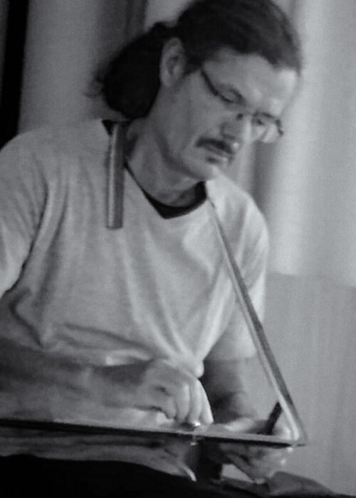 Akt 02a by Robert Schlund (2023) : Print Lithography on Canvas - Singulart