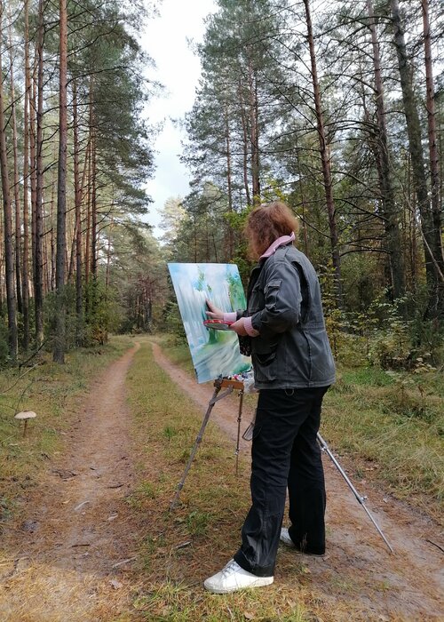 Philip the Fox by Tatsiana Savich (2024) : Painting Oil on Canvas ...