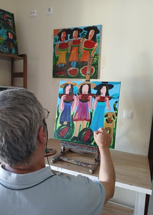 Vítor Pisco Artist: Paintings for sale - Singulart