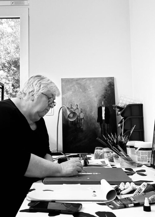 Mieke Van Cauter: Artista Pintor contemporáneo (Bélgica) - Singulart