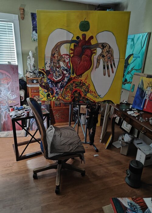 Caroline Davis : Artiste Peintre contemporain (États-Unis) - SINGULART