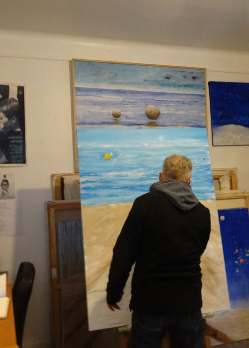 Aperception 1 by Pascal Lassarre (2025) : Painting Acrylic on Canvas ...