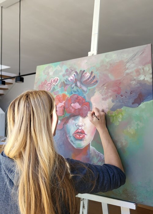 Kim Benz: Deutsche Malerin - Singulart