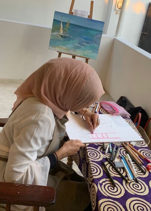 Weaving a Legacy de Shelina Khimji (2025) : Autres supports Acrylique ...