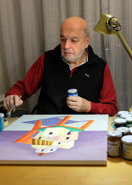 Quel ramo del lago by Giancarlo Colombo (2021) : Painting Acrylic on ...