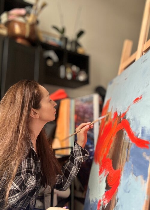 Svitlana Korkota: Artista Pittrice, Fotografa contemporaneo Tedesco ...